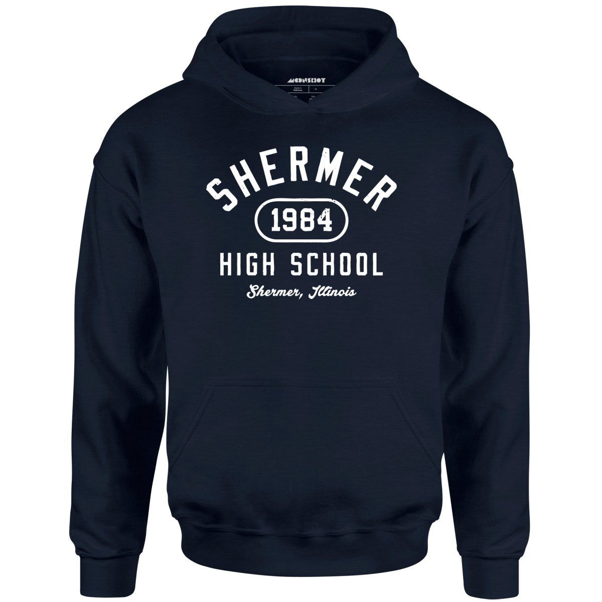 Shermer High School 1984 - Unisex Hoodie – m00nshot
