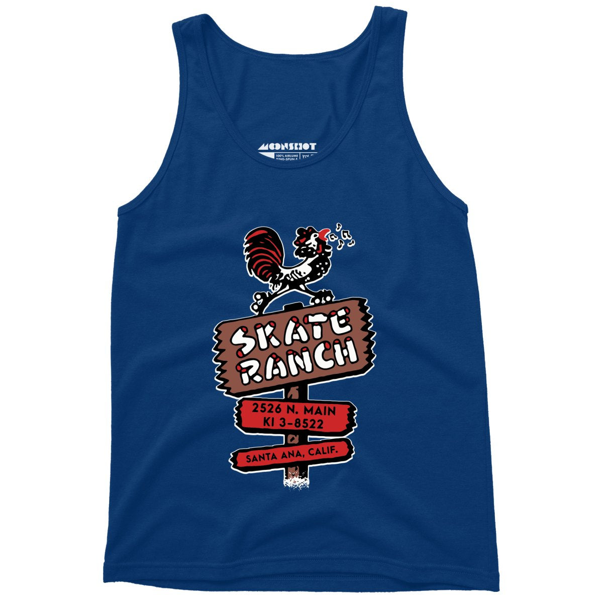 Skate Ranch - Santa Ana, CA - Vintage Roller Rink - Unisex Tank Top ...