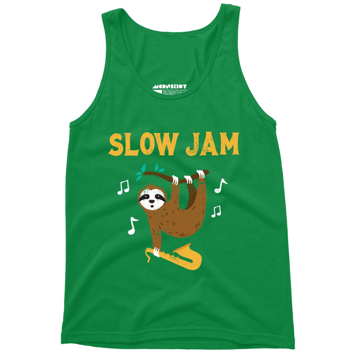Slow Jam Sloth - Unisex Tank Top – m00nshot
