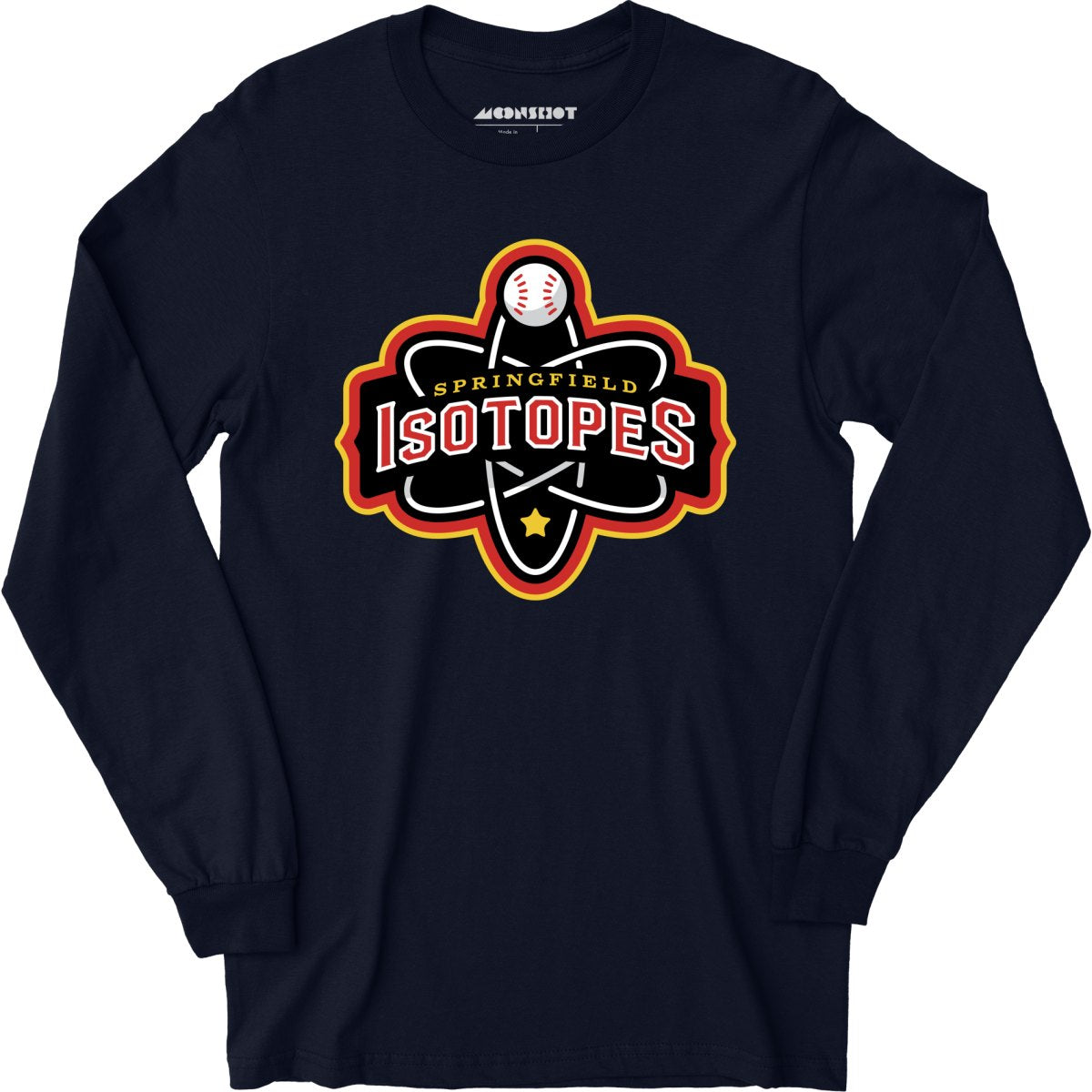 Springfield Isotopes - Long Sleeve T-Shirt – m00nshot