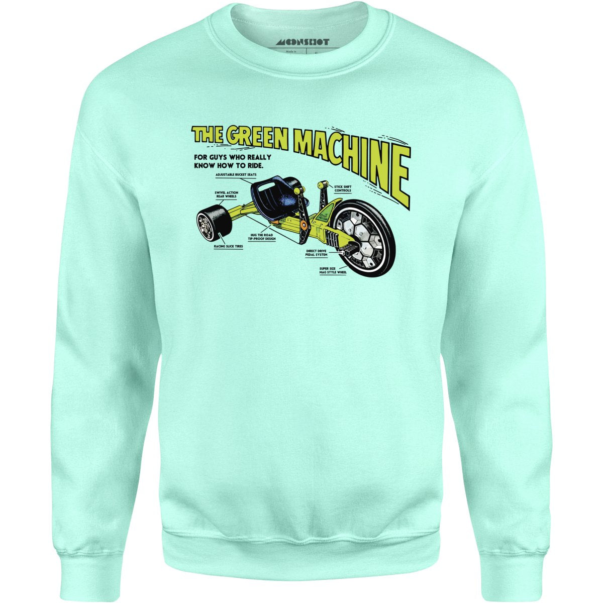 The Green Machine - Unisex Sweatshirt – m00nshot