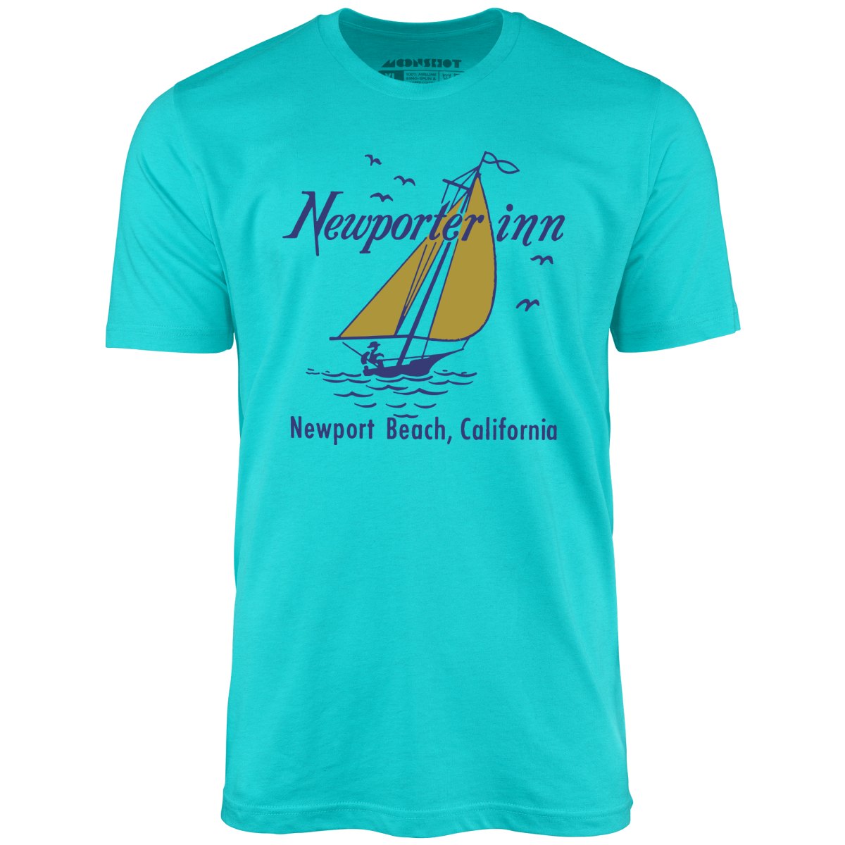 The Newporter Inn v2 - Newport Beach, CA - Vintage Hotel - Unisex T ...