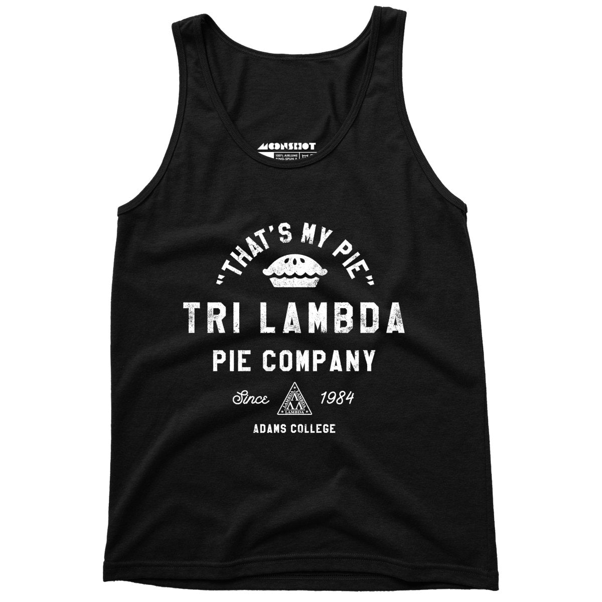 Tri Lambda Pie Company - Unisex Tank Top – m00nshot