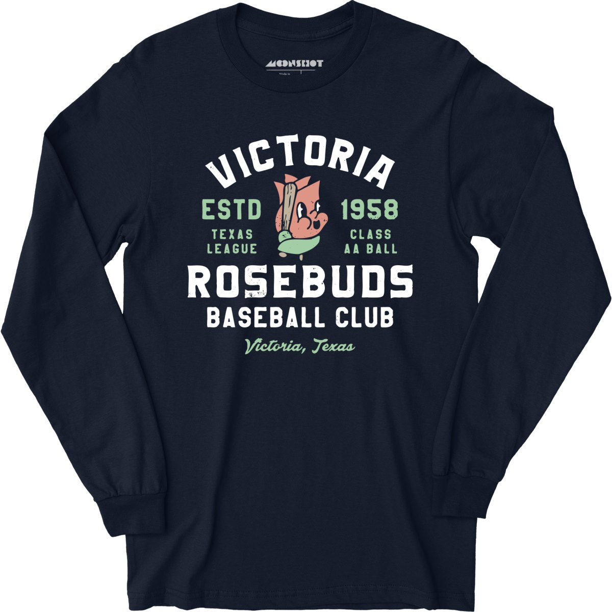 Victoria Rosebuds - Texas - Vintage Defunct Baseball Teams - Long ...