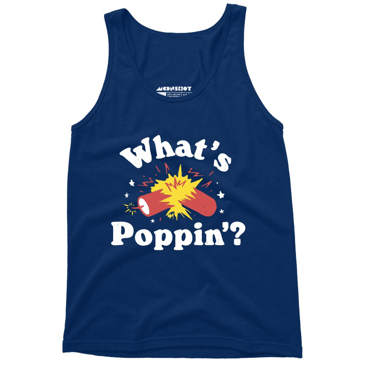 What's Poppin'? Firecracker - Unisex Tank Top – m00nshot