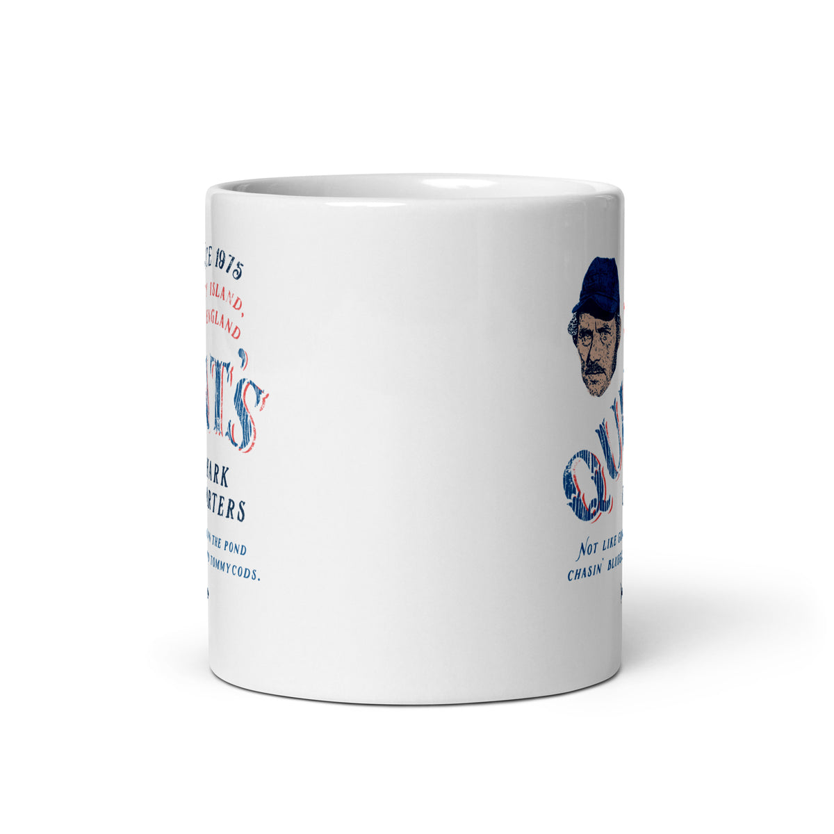 Quint's Shark Charters - 11oz Coffee Mug – m00nshot