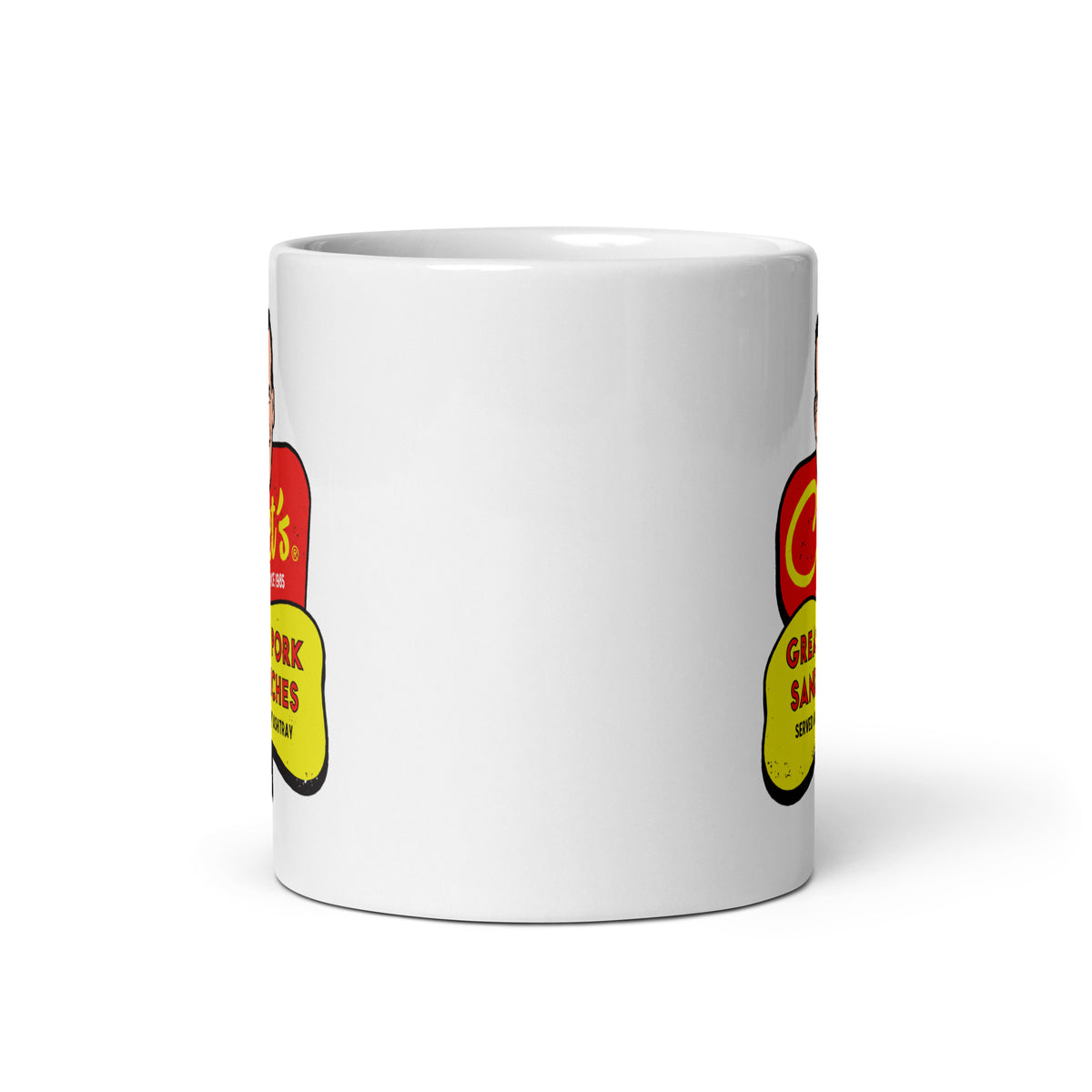 Chet's Greasy Pork Sandwiches - 11oz Coffee Mug – m00nshot